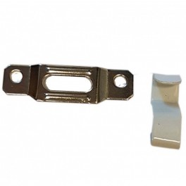 12 MM Floating Glass Shelf bracket white silver black Gold Pink Red Walnut