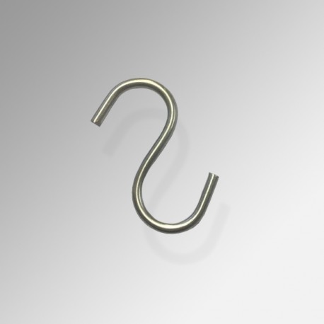 Gold Steel wire rope with Stas Zipper