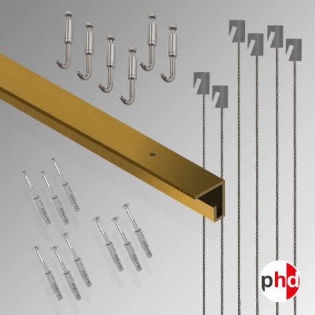 Sliding Picture Rail Ceiling hide tv fittings frame in front of tv