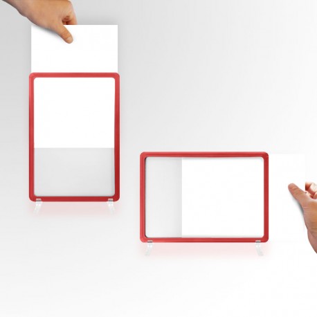 A4 ceiling hanging acrylic pocket Cable Display Systems | Picture ...